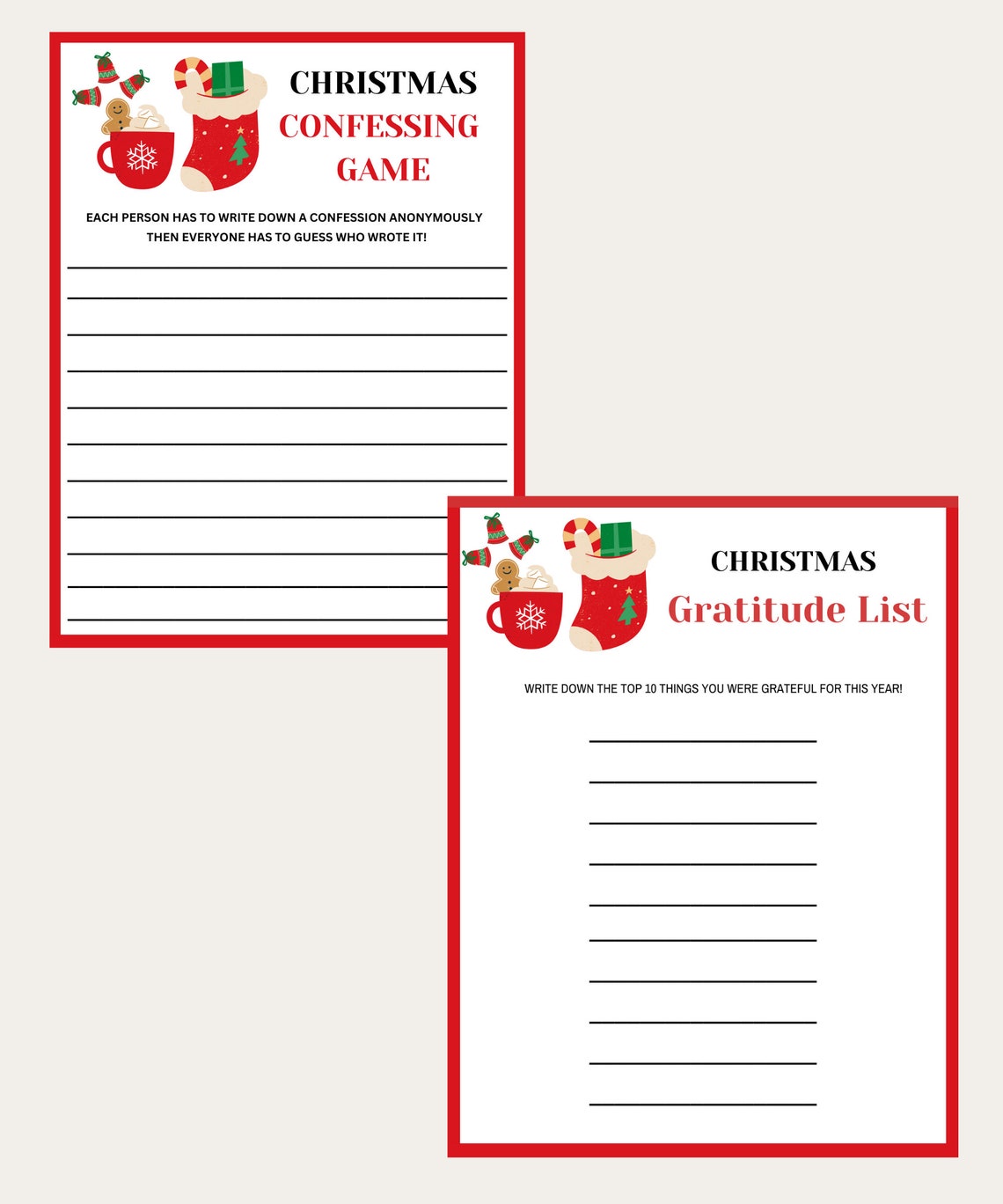 Printable Christmas Party Game Bundle: Trivia, Pictionary, Riddles (PDF ...