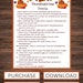 Thanksgiving Trivia Game -thanksgiving Printable Games - Trivia Game ...