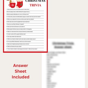 Printable Christmas Game Bundle - Christmas Party Games - Christmas ...