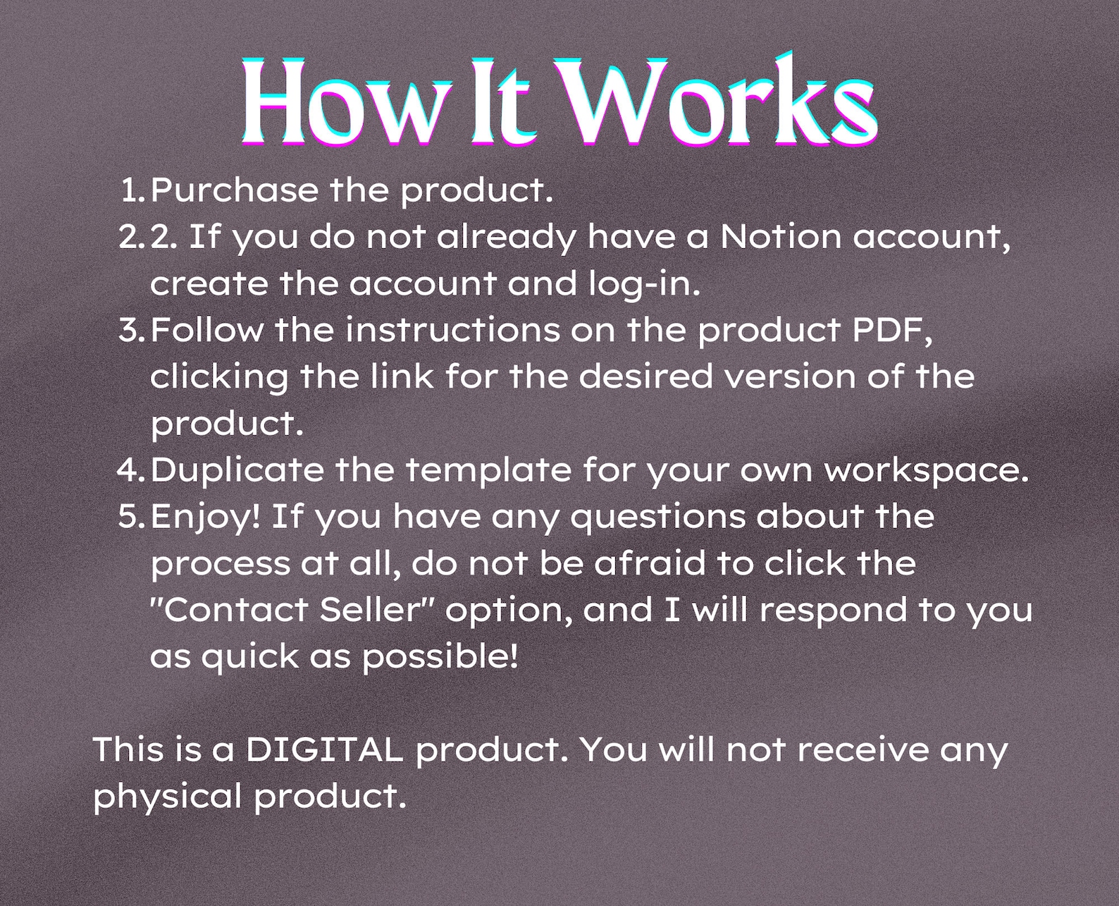 Villain Mode - Aesthetic Notion Template Neon Dark Habit Tracker ...