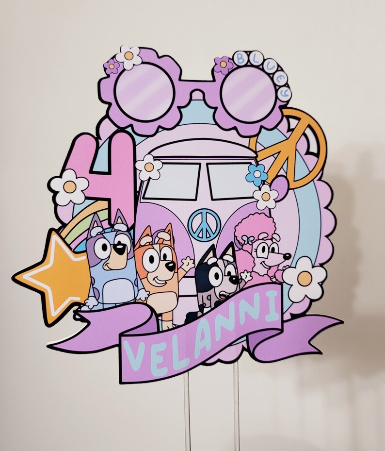 Nombre y número personalizados de Blue Cake Topper/Barcos 1-3 días ...