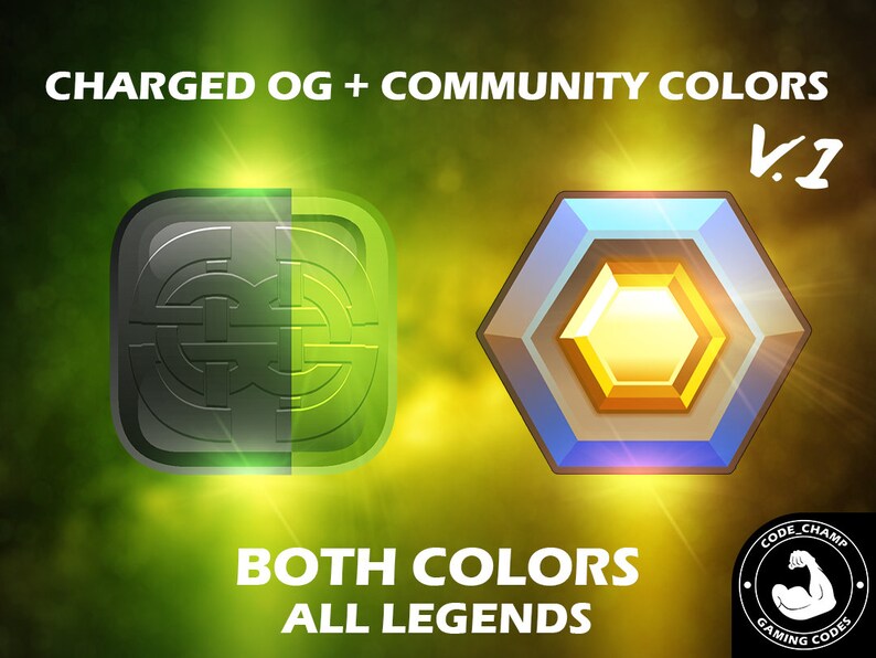For Brawlhalla Charged Og Community Colors V1 Universal Etsy