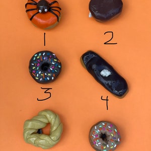Donut Magnets of Popular Donut Shops - Etsy