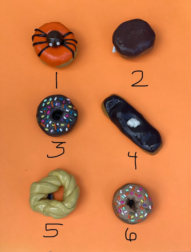 Donut Magnets of Popular Donut Shops - Etsy