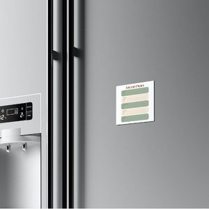 Weekly Menu Planner | Printable Menu | Meal Plan | Menu Planner | - Etsy