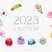 2023 Watercolor Calendar - Etsy