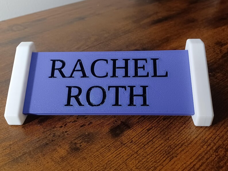 Personalized Standing Name Plate - Etsy