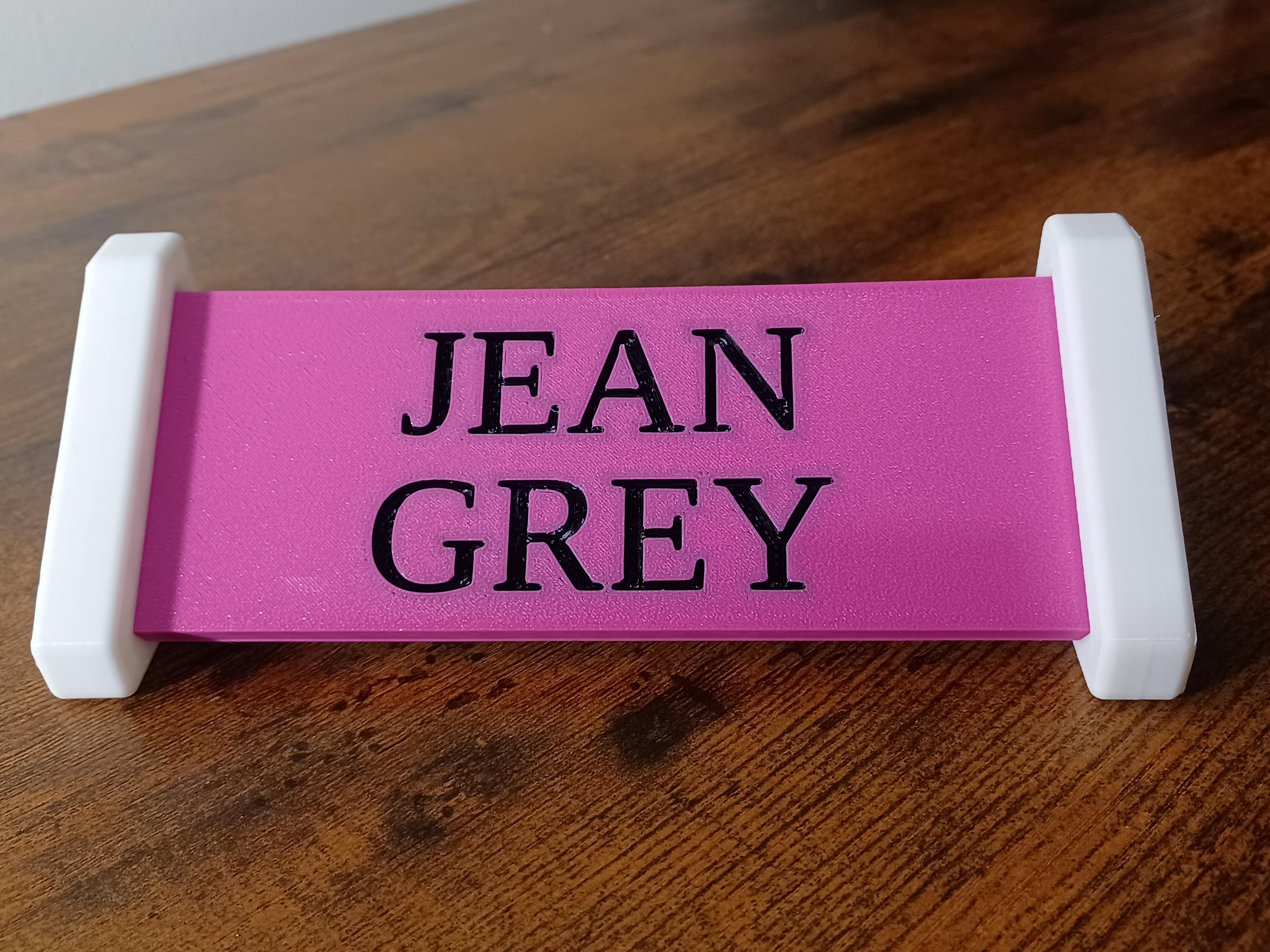 Personalized Standing Name Plate - Etsy