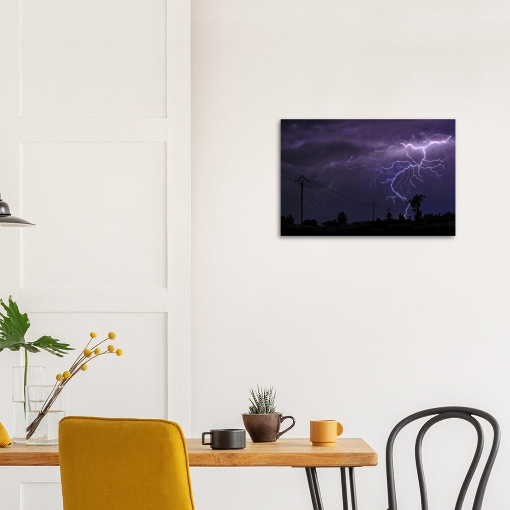 Lightning Premium Matte Paper Poster - Etsy