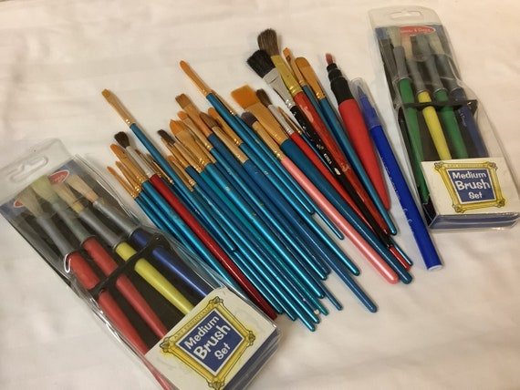 Best Model Miniature Paint Brushes Set of 17 8-melissa and - Etsy