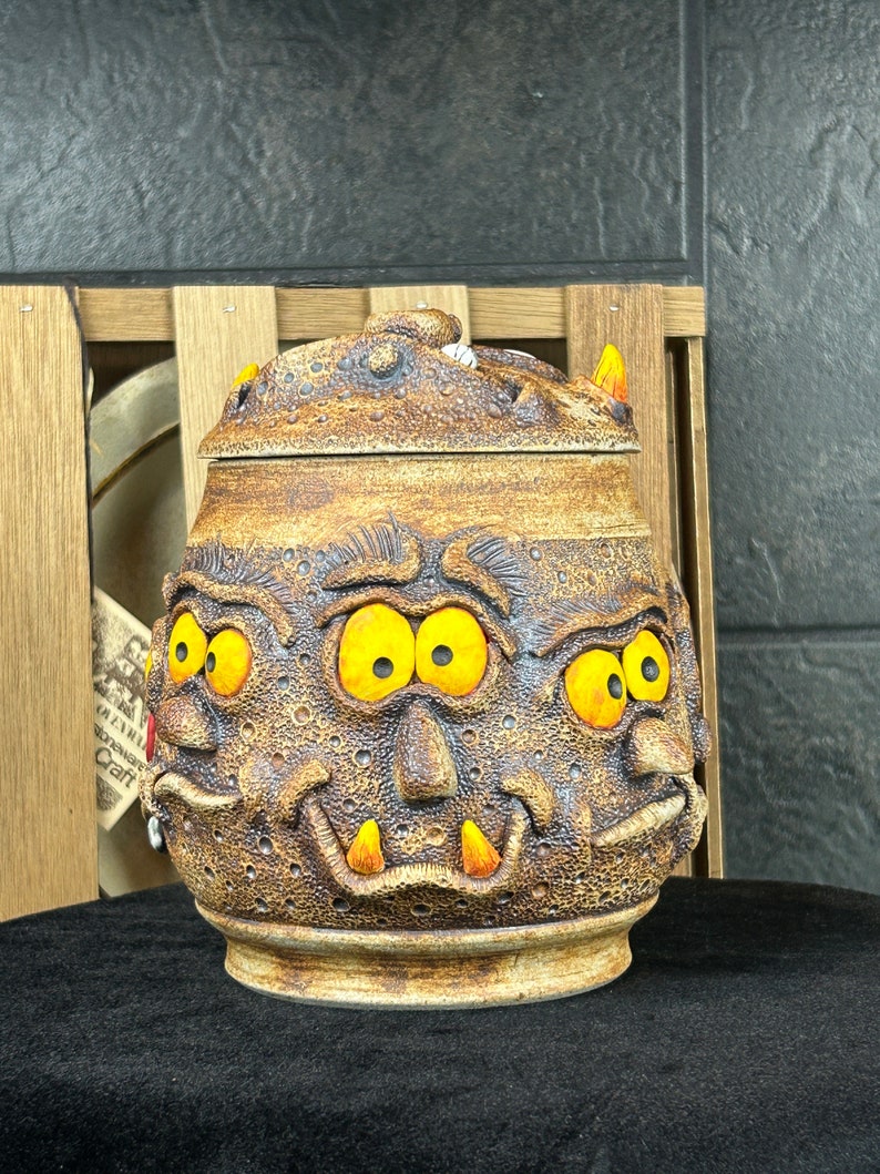 Monster Pottery Goblin Ogre Troll Orc Candy Coffee - Etsy