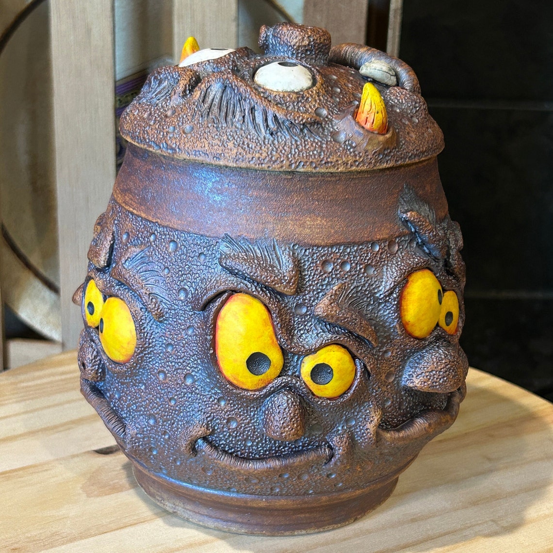 Monster Pottery, Goblin, Ogre, Troll, Orc, Candy, Coffee, Handcrafted ...