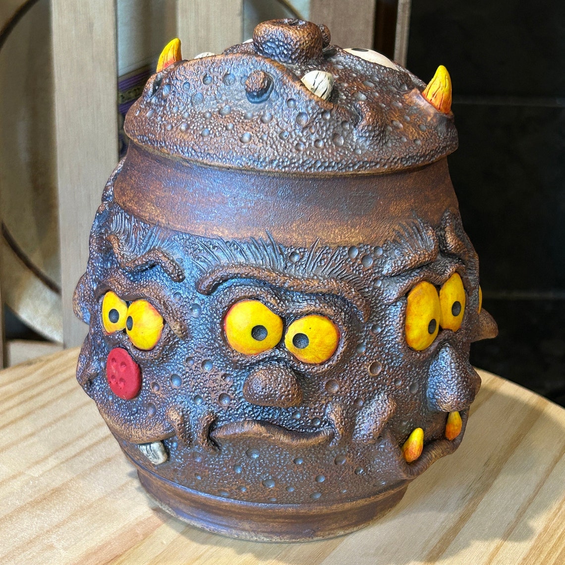 Monster Pottery, Goblin, Ogre, Troll, Orc, Candy, Coffee, Handcrafted ...