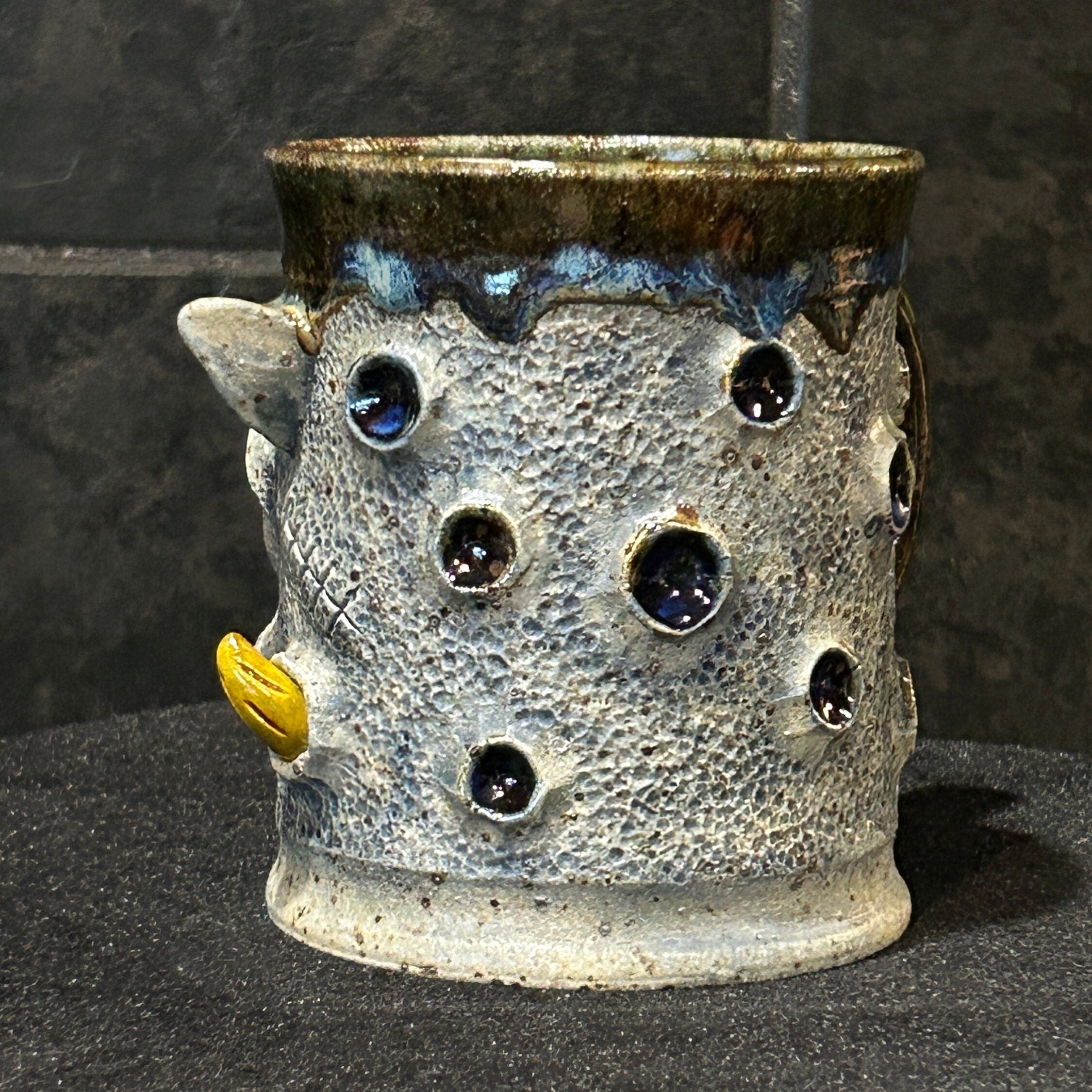 Handcrafted Monster Mug, Goblin Mug, Orc Mug, Ogre Mug, Face Mug, Cool ...