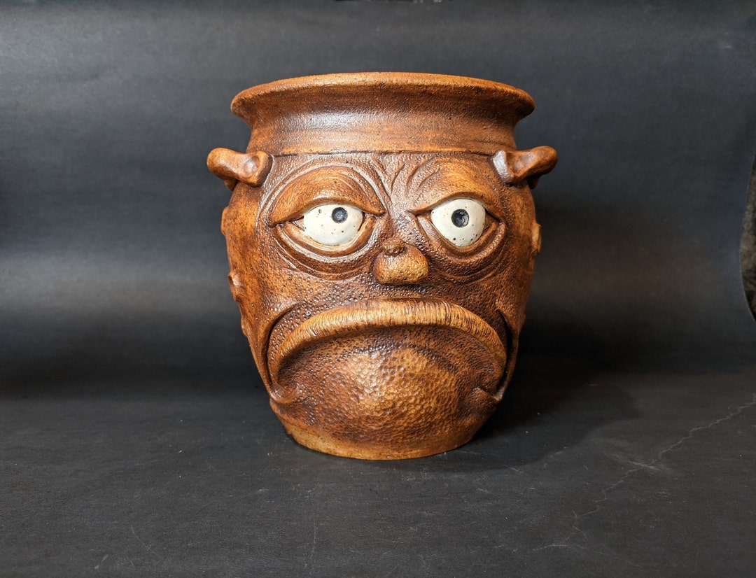 Grumpy Goblin Pottery Planter: Handmade Succulent Hanging Planter - Etsy