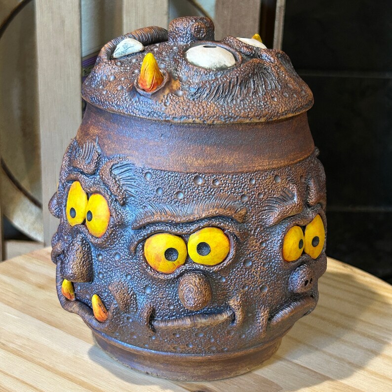 Monster Pottery, Goblin, Ogre, Troll, Orc, Candy, Coffee, Handcrafted ...
