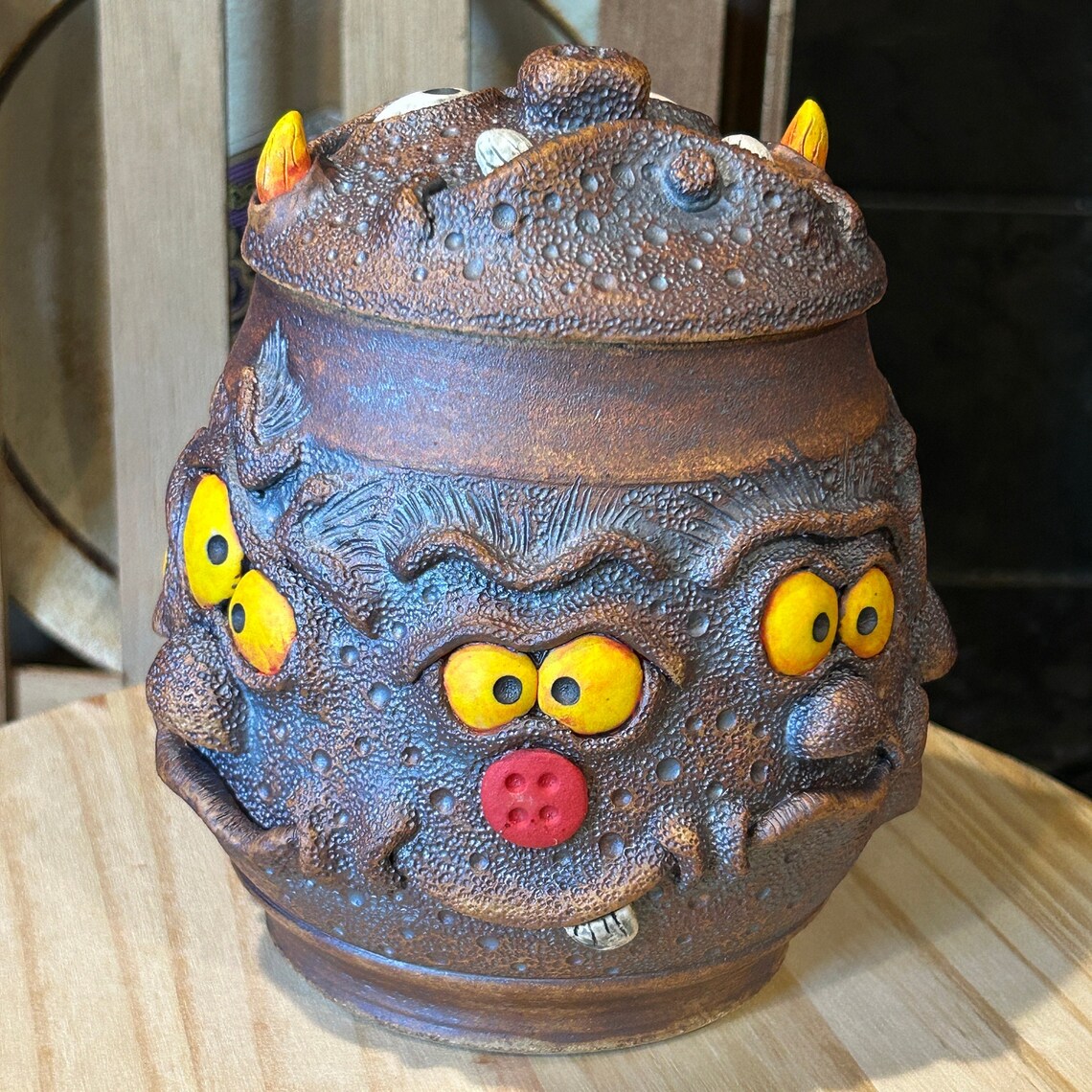 Monster Pottery, Goblin, Ogre, Troll, Orc, Candy, Coffee, Handcrafted ...