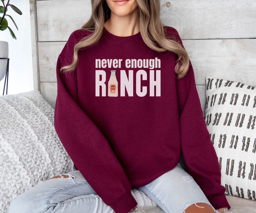 Side of Ranch Dressing Shirt for Condiment Lover Sweatshirt for Ranch ...