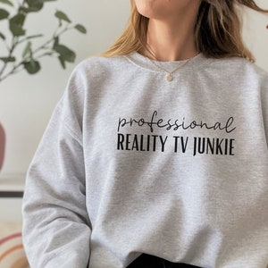 Sweatshirt for Reality TV Show Lover, Introvert Gift Idea, TV Lover ...