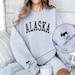 Alaska Custom Sweatshirt for Alaskan Cruise Family Vacation Crewneck ...