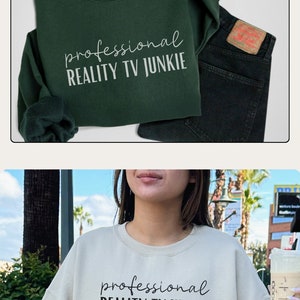 Sweatshirt for Reality TV Show Lover Gift Idea for Introvert Apparel ...