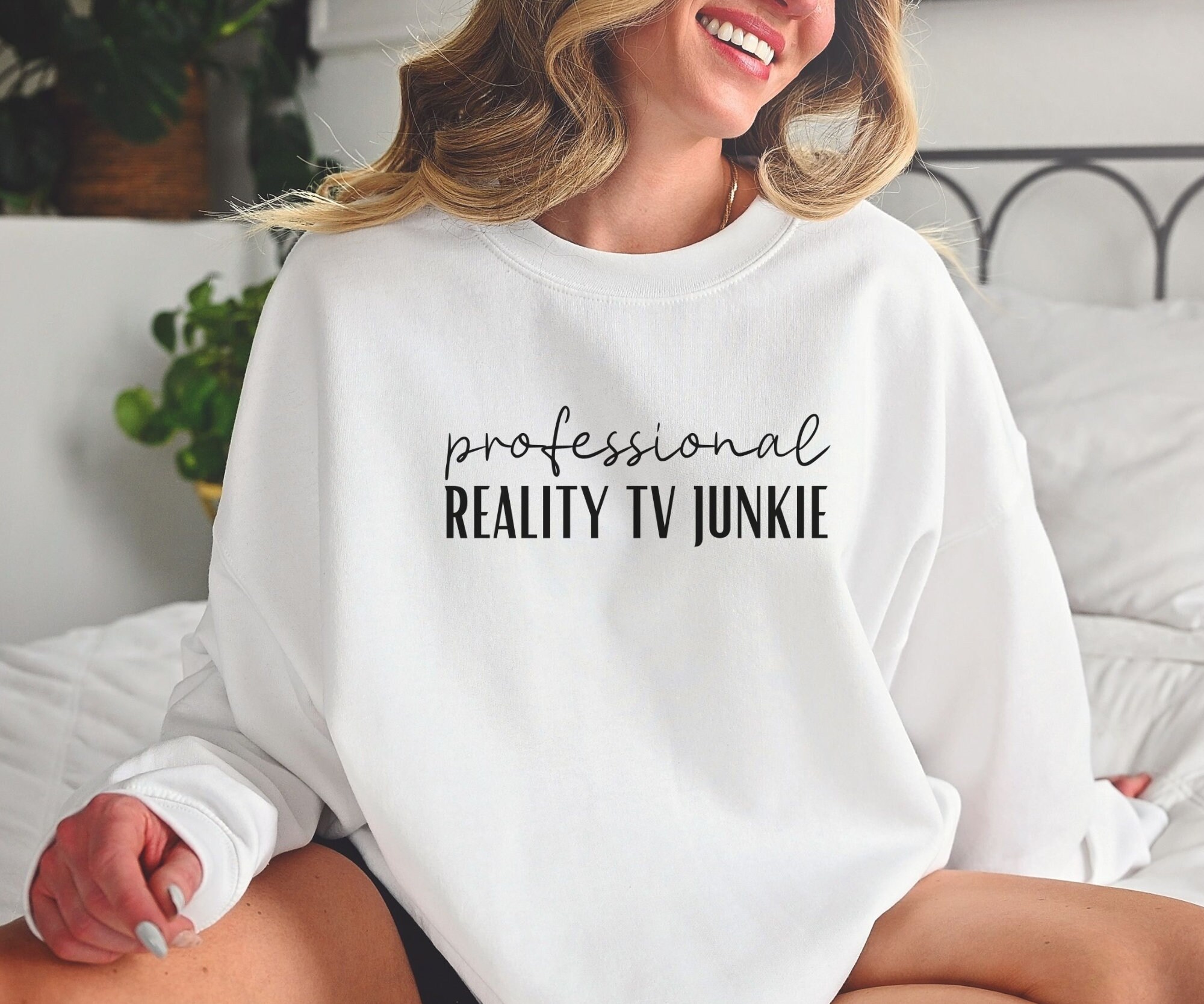 Sweatshirt for Reality TV Show Lover, Introvert Gift Idea, TV Lover ...