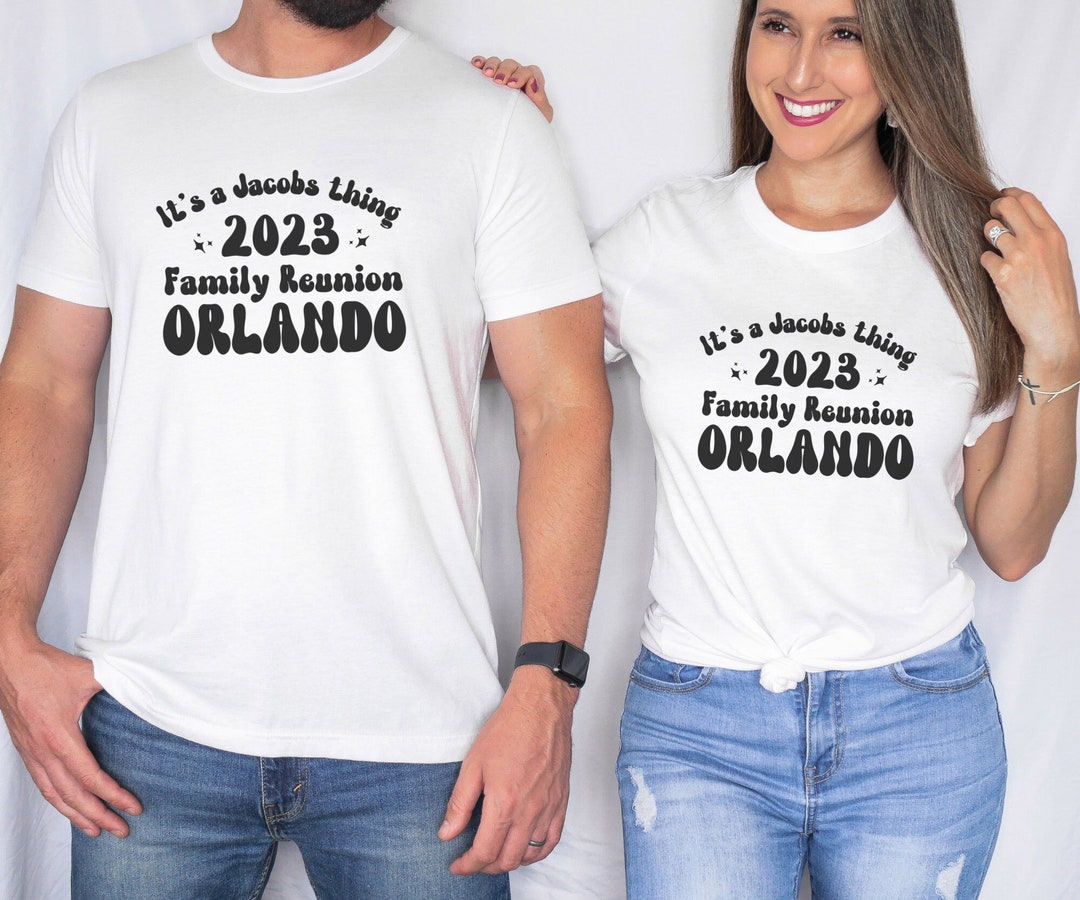 Custom Family Reunion Matching Group Shirts, Retro Style Family ...