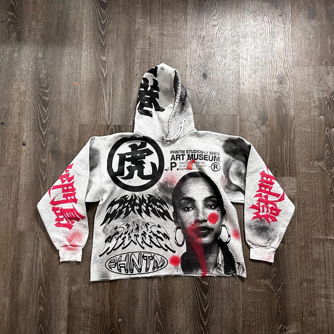 Sade Adu Black Panther Party Kanji Art Dept Make Art Not War Custom ...