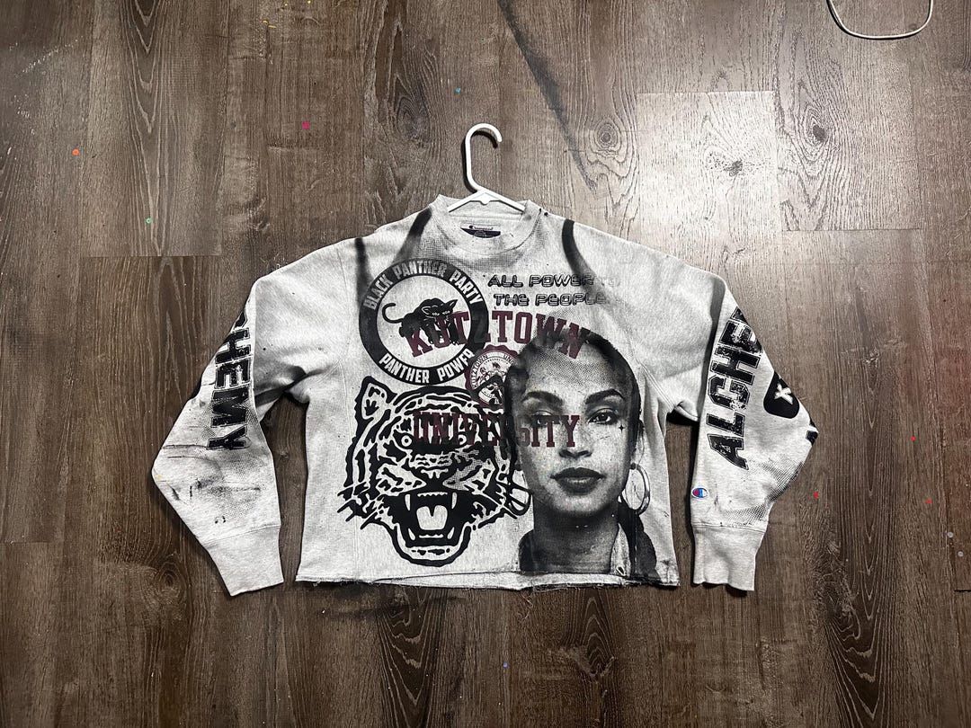 Sade Adu Black Panther Party Art Dept Make Art Not War Custom Made ...