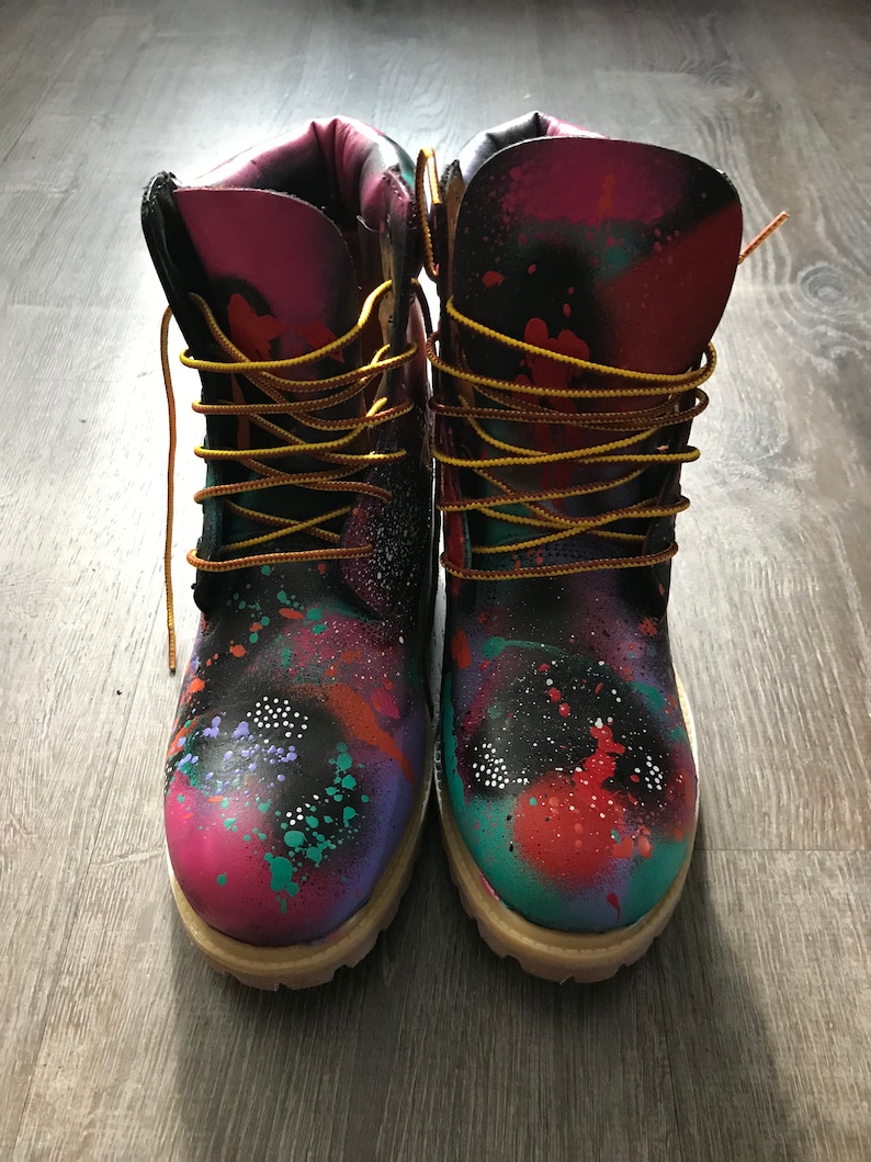 Custom Timberland Premium Boots | Custom Made Boots | Hand Painted ...