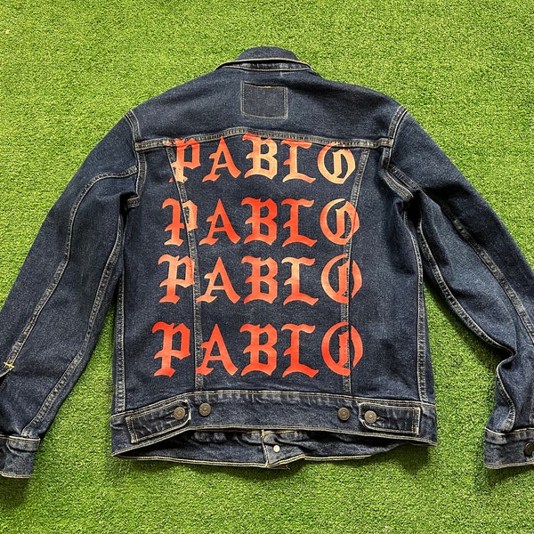 Custom Made Levi Jacket Denim Jacket - Etsy