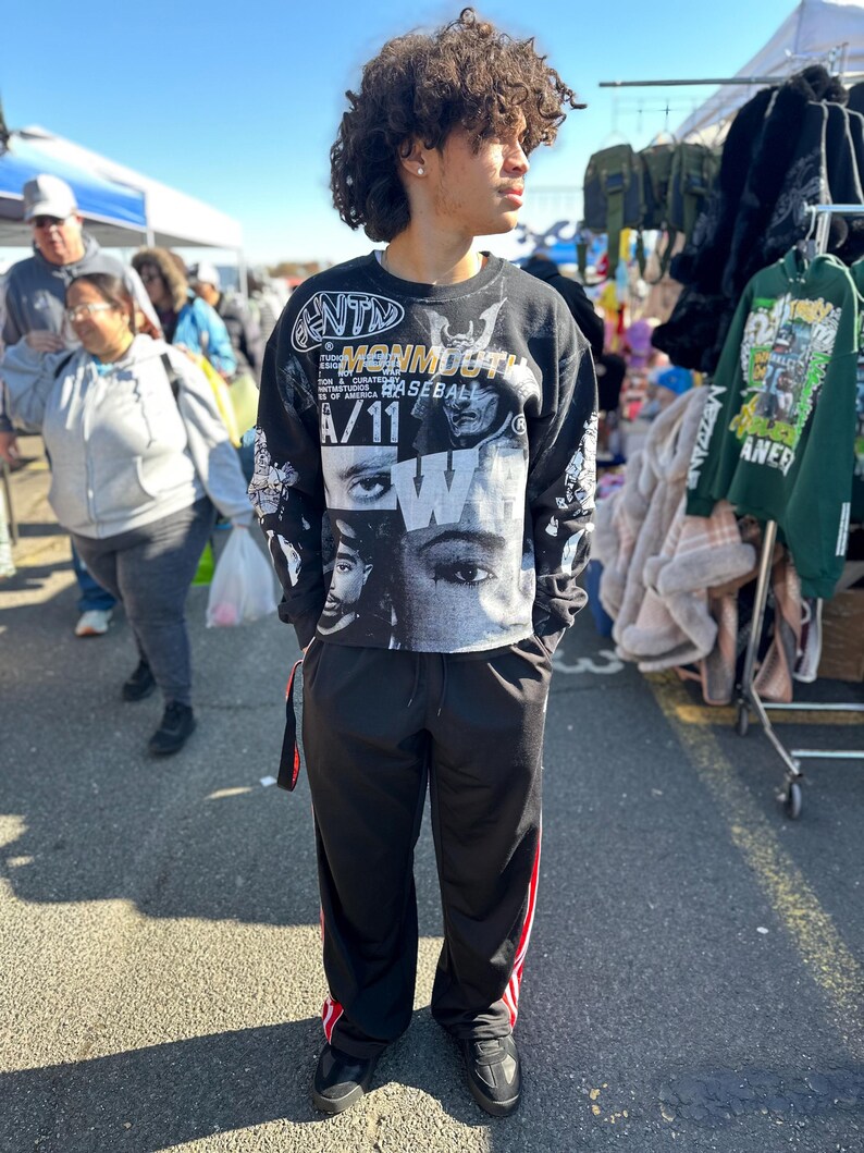 Sade Adu Black Panther Party War NY Art Dept Upcycled Screen Print ...