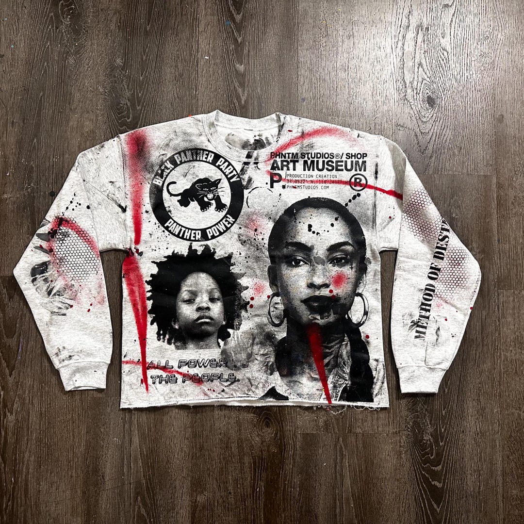 Sade Adu Black Panther Party Art Dept Make Art Not War Custom Made ...