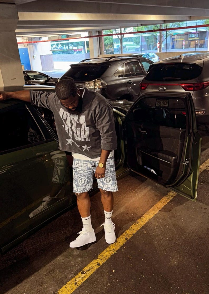 Sade Adu Black Panther Party Art Dept Upcycled Screen Print Gray/black ...