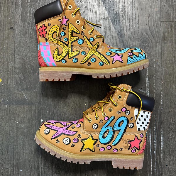 Chrome Hearts Timberlands - Etsy