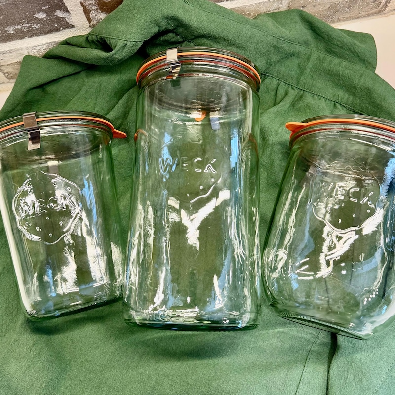 Glass Bowls and Jars - Etsy