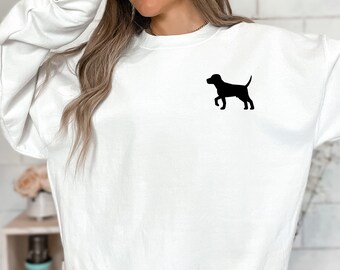 Black Lab Sweater - Etsy
