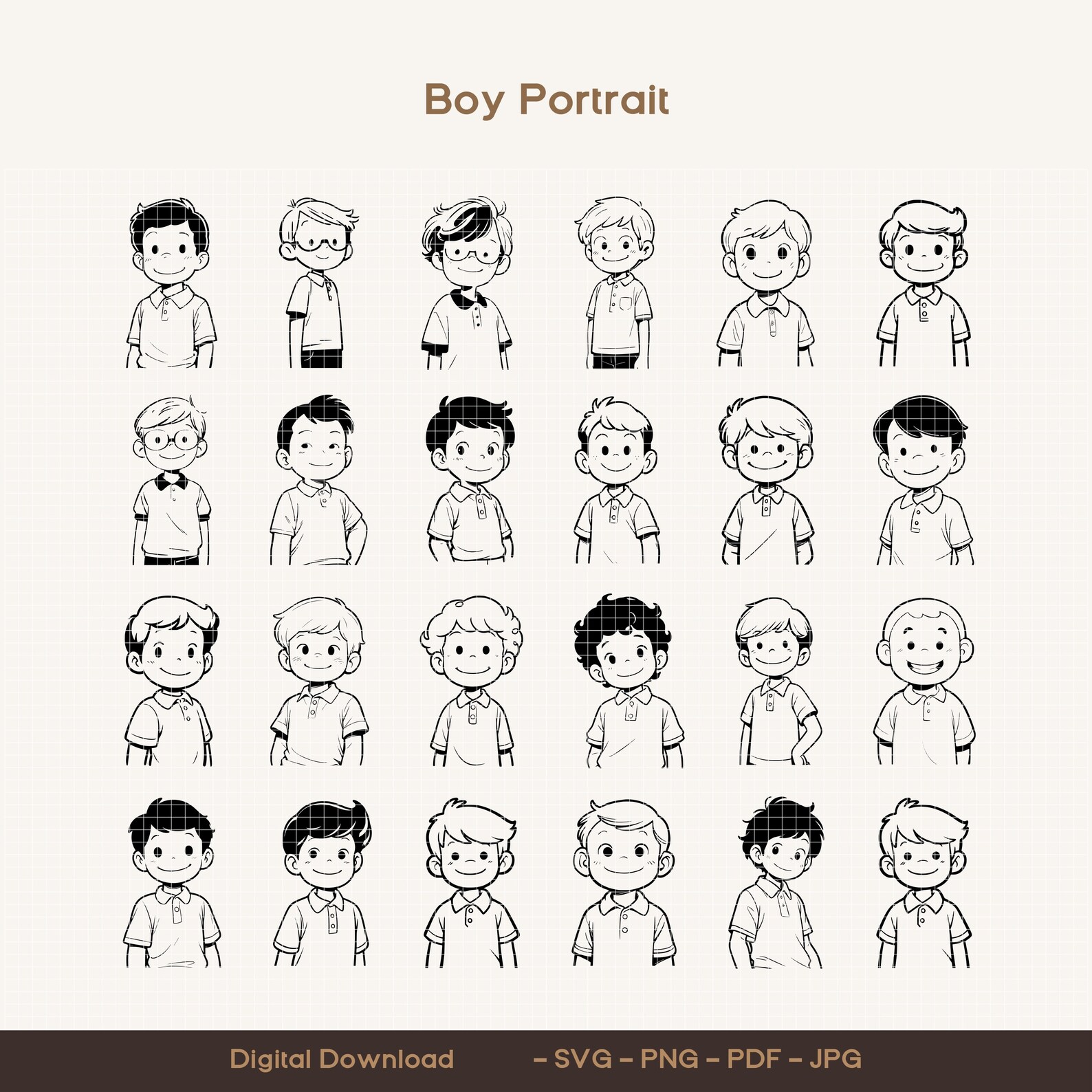 Little Boy Svg Bundle, Little Boy Svg, Cut Files for Cricut, Cut Files ...