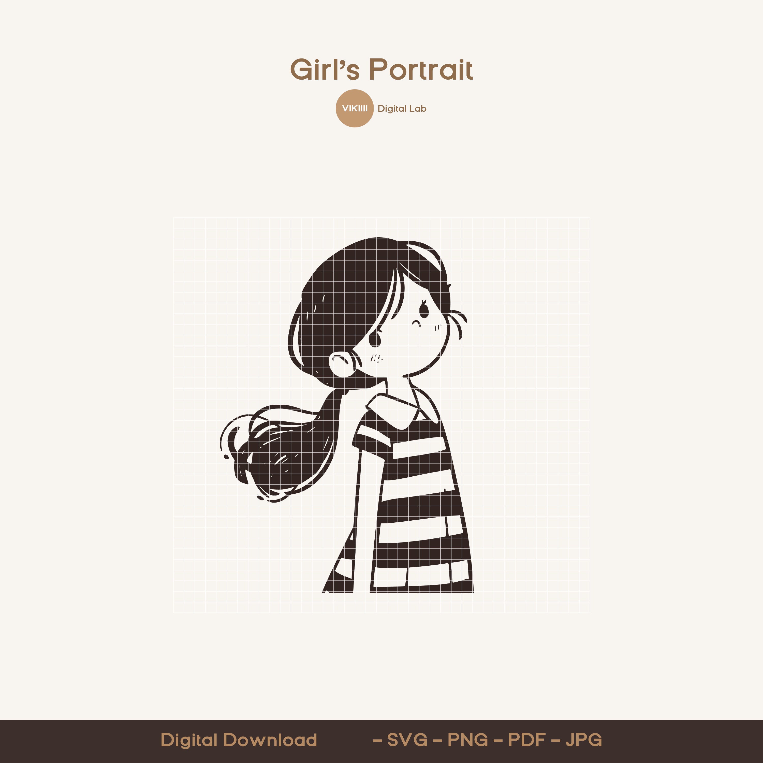 Little Girl Svg Bundle, Little Girl Svg, Cut Files for Cricut, Cut ...