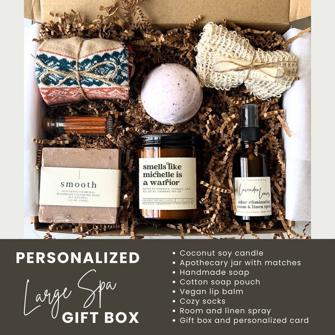 Personalized Cancer Care Package Smells Like a Warrior Self Care Gift ...