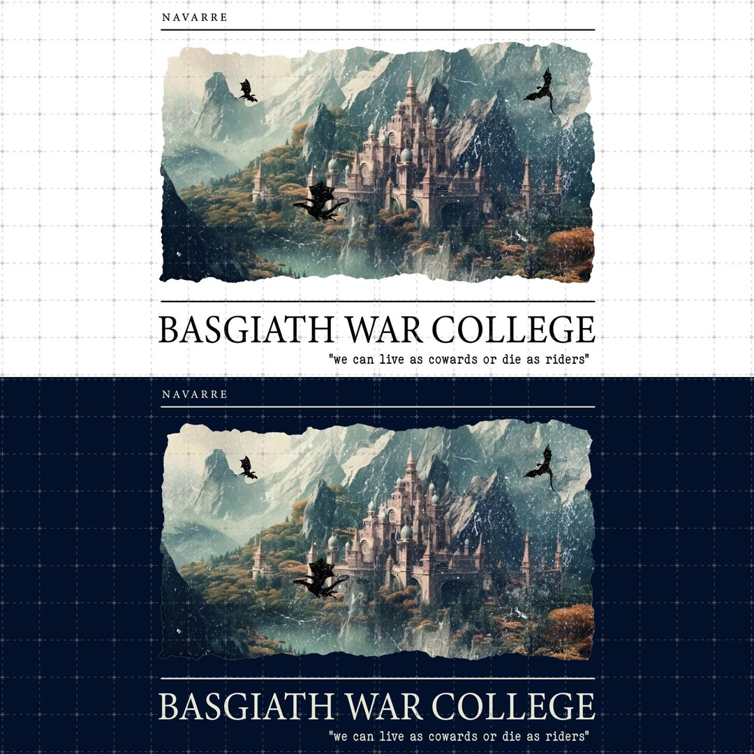 Basgiath War College PNG | Fourth Wing, Iron Flame and Onyx Storm PNG ...