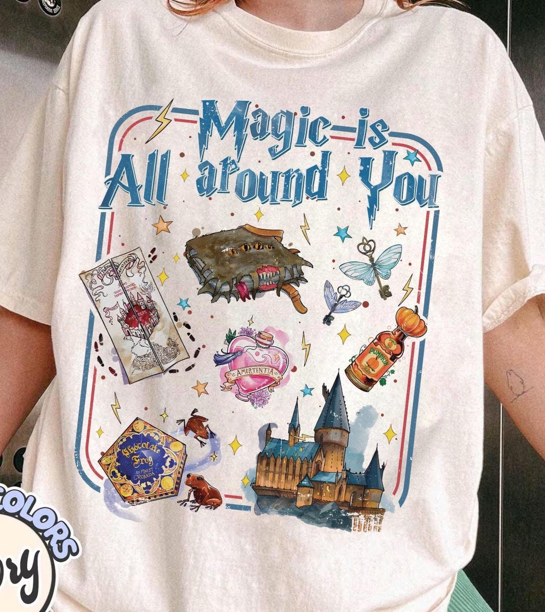 Magic is All Around You Shirt, Magical Book Shirt, Universal Studios ...