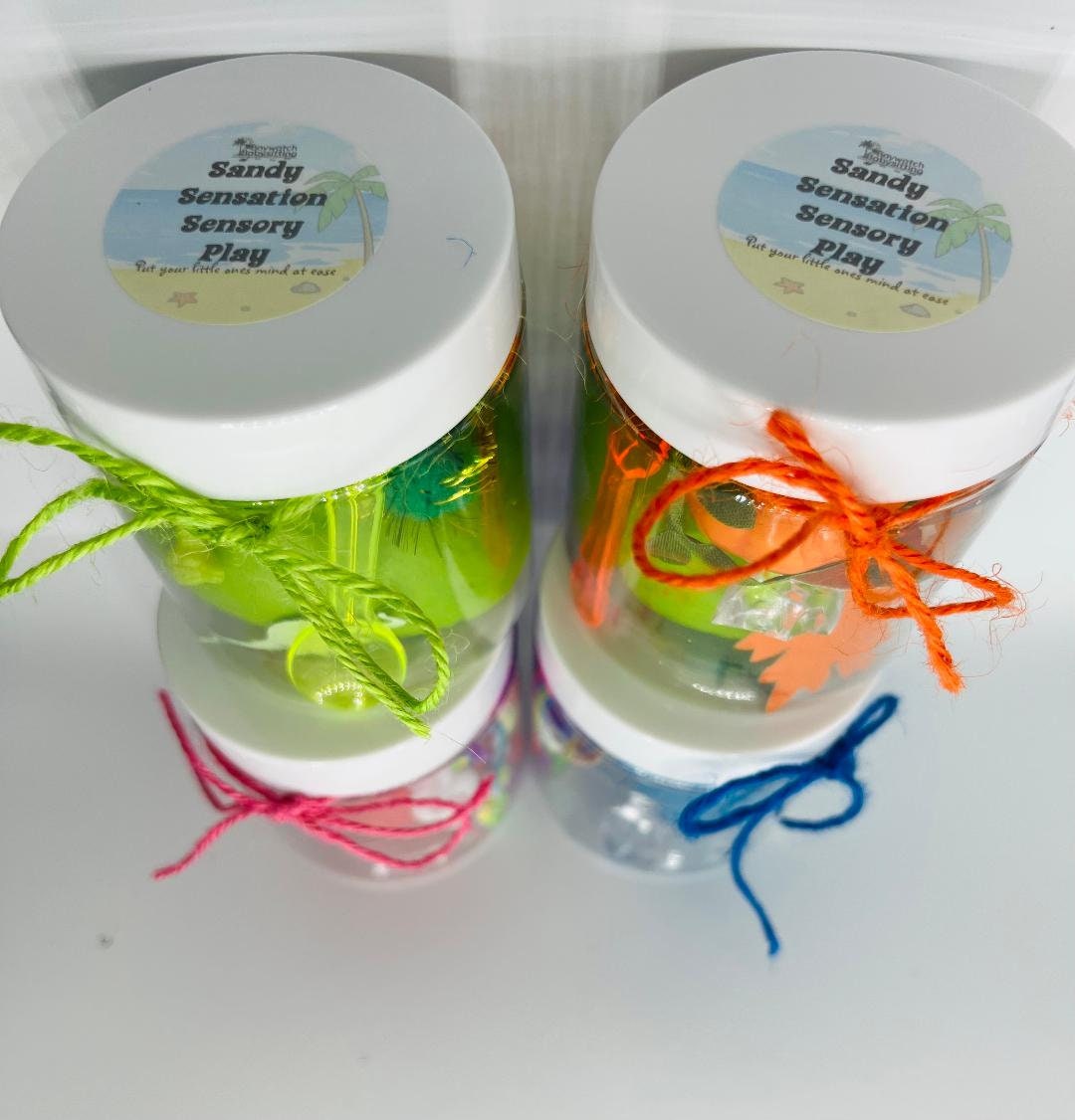 Sandy Sensation Sensory Jars - Etsy