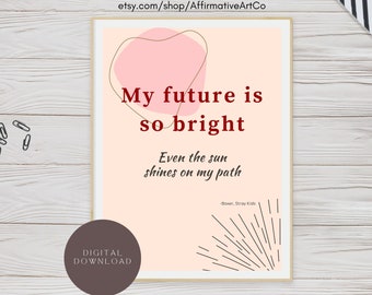 My Future is so Bright Printable - Etsy