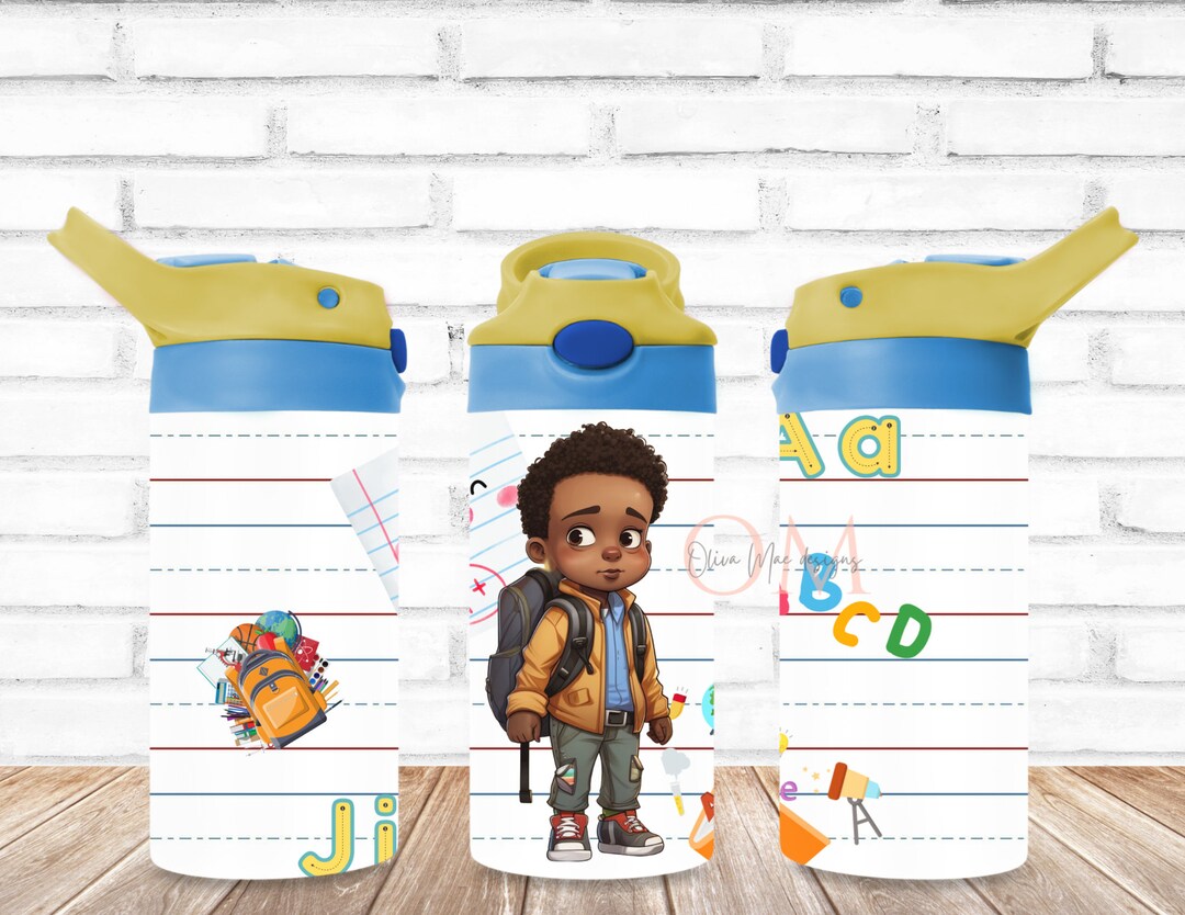 Back to School Kids Cup Sublimation Wrap - Etsy