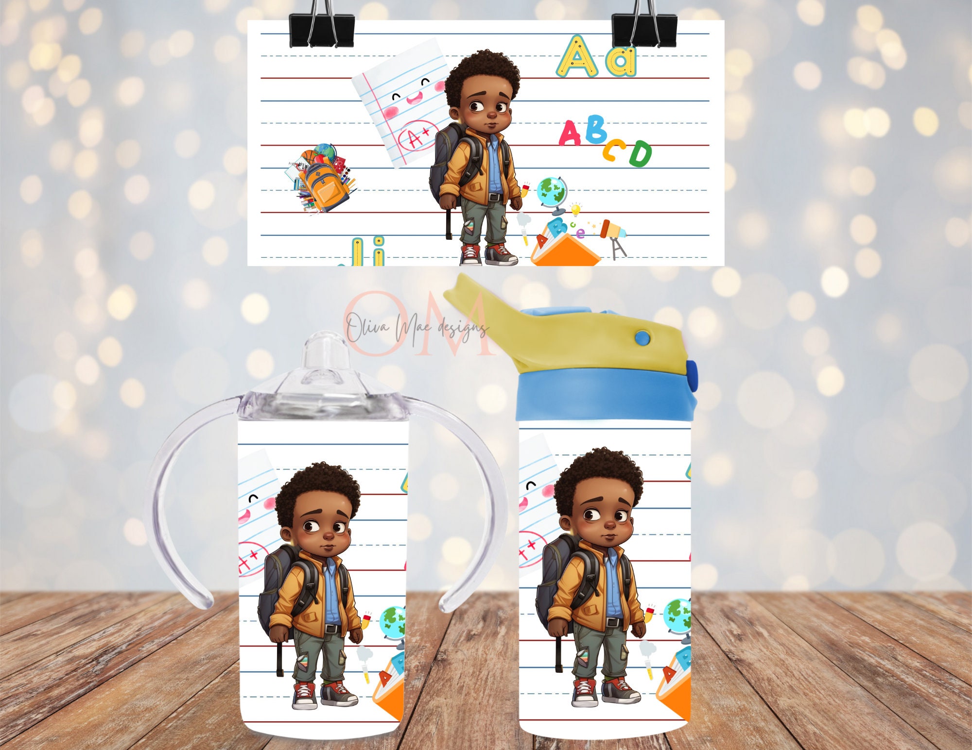 Back to School Kids Cup Sublimation Wrap - Etsy