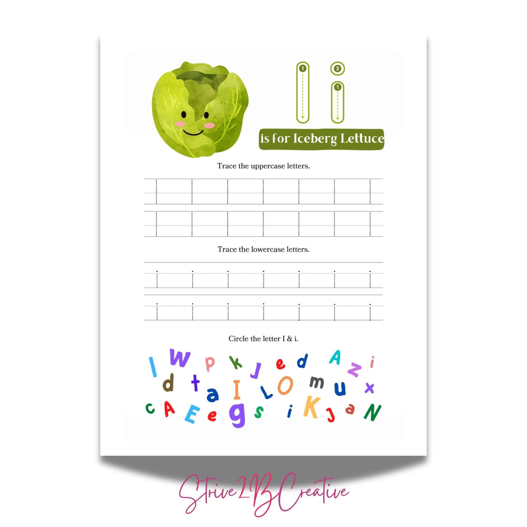 Alphabet Tracing Pages, ABC Trace for Kids, Upper and Lower Case ...