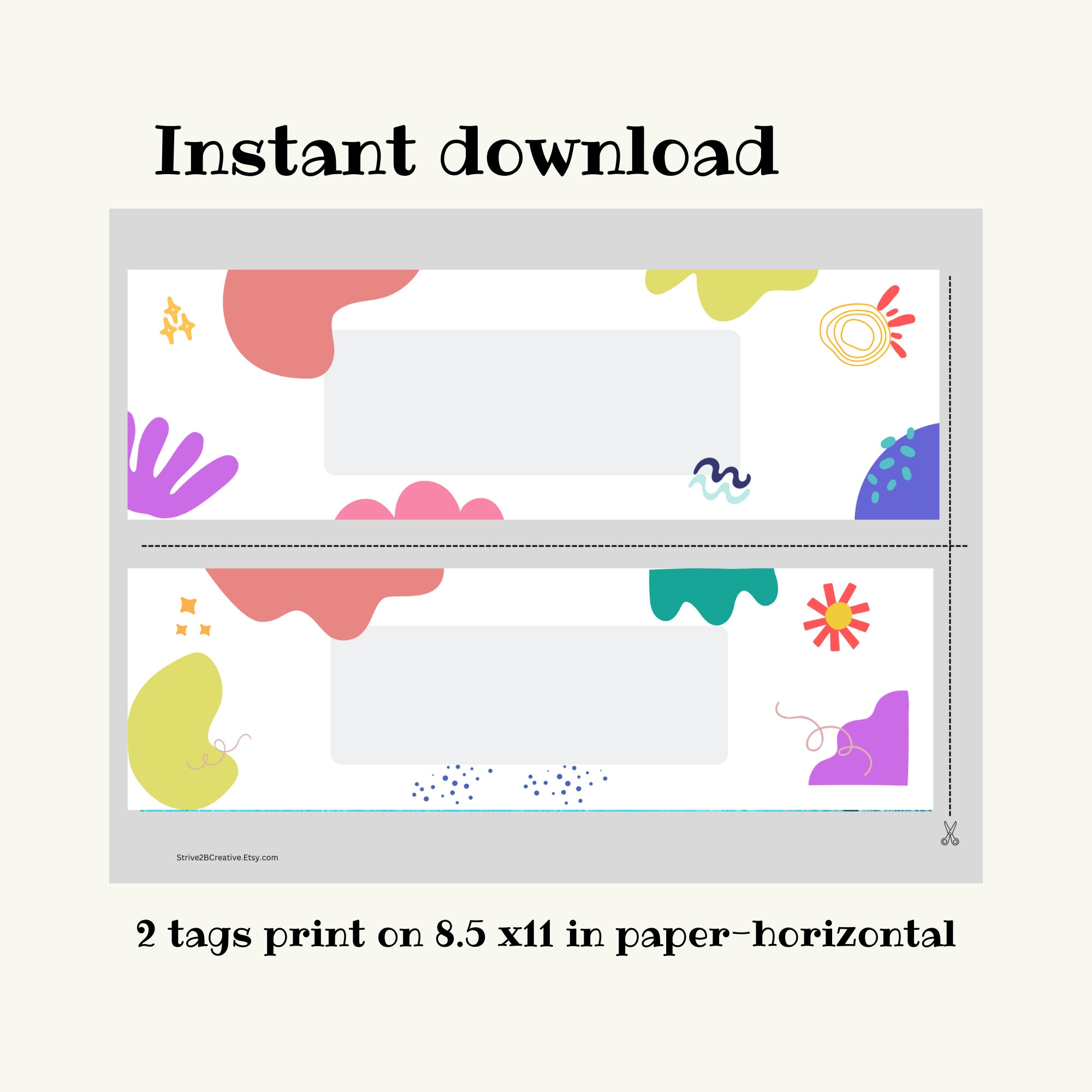 Colorful Name Tags Classroom Name Tags Cubby Labels - Etsy