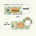 Editable Classroom Name Tags Safari Animals , Cubby Tags for Preschool ...