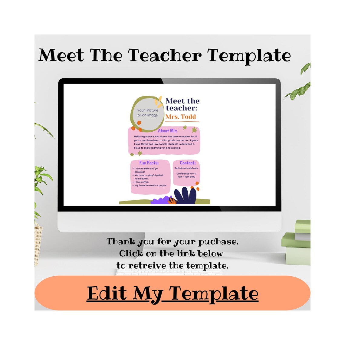 Editable Meet the Teacher Letter. Teacher Introduction Letter, New ...